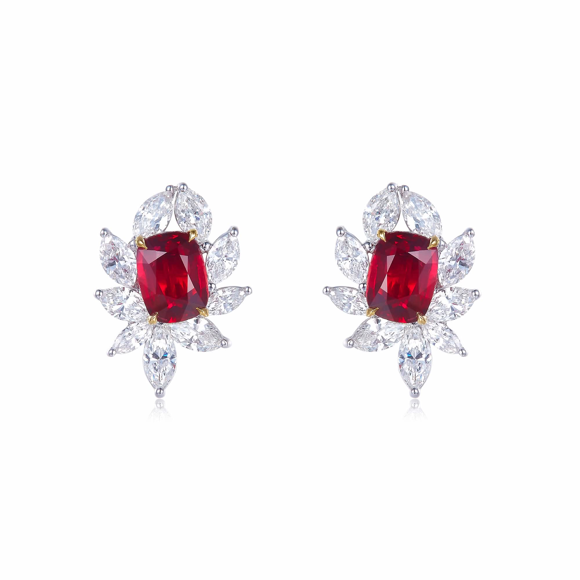 Ruby earring